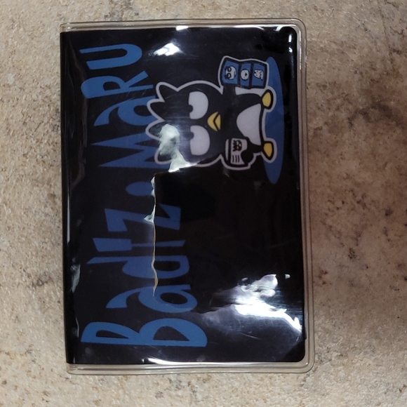 Sanrio | Office | Vintage Sanrio Badtzmaru Notebook With Wallet And Stickers Open To Offers ...